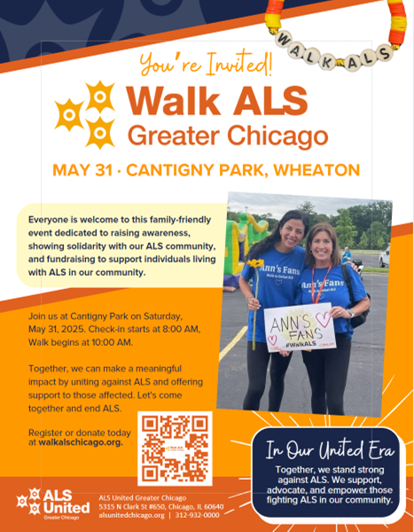 2025 Walk ALS Chicago: Fundraising - ALS United Greater Chicago